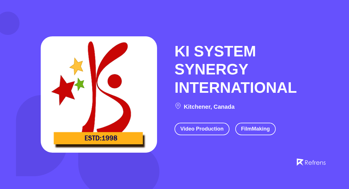 KI SYSTEM SYNERGY INTERNATIONAL | Video Production, Kitchener -Refrens