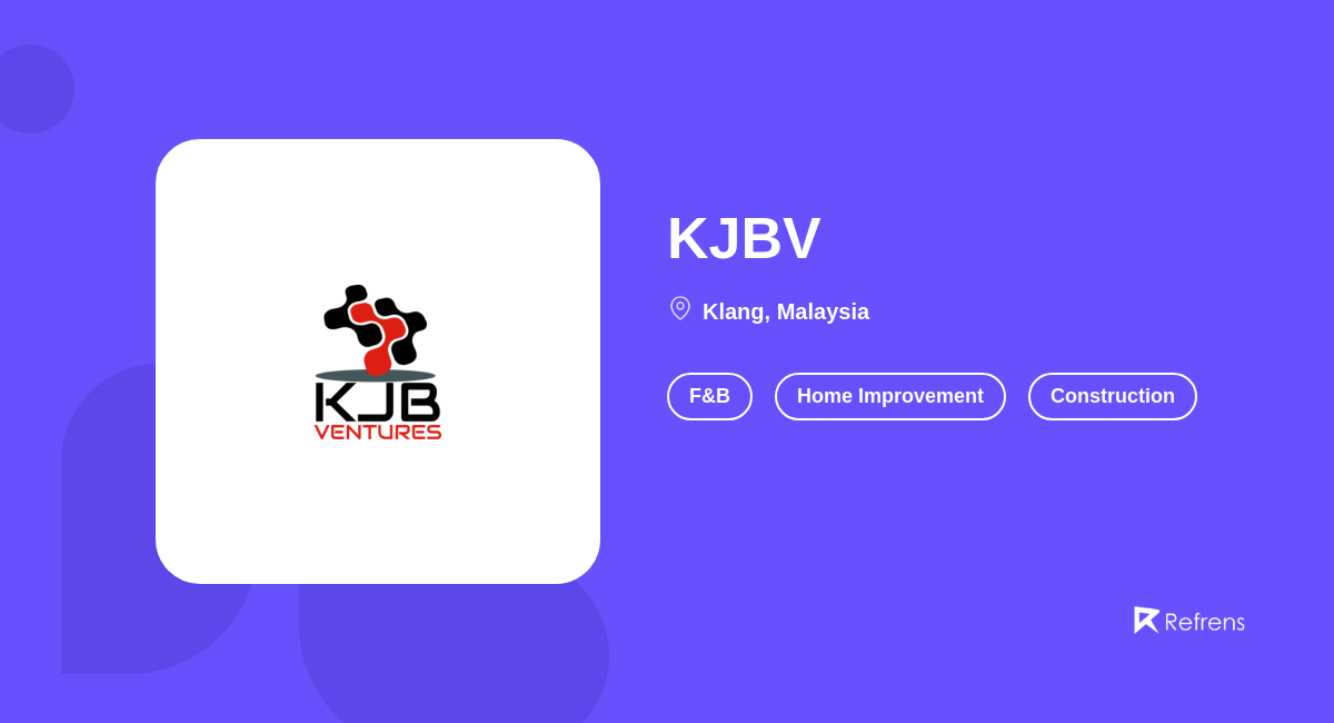 KJBV | Construction, Klang -Refrens