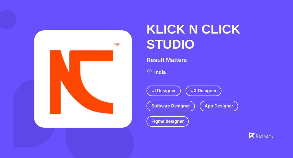 KLICK N CLICK STUDIO -Refrens