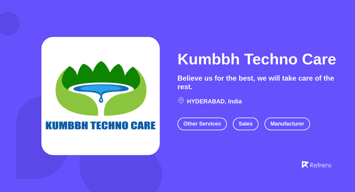 Kumbbh Techno Care | Other Services, HYDERABAD -Refrens