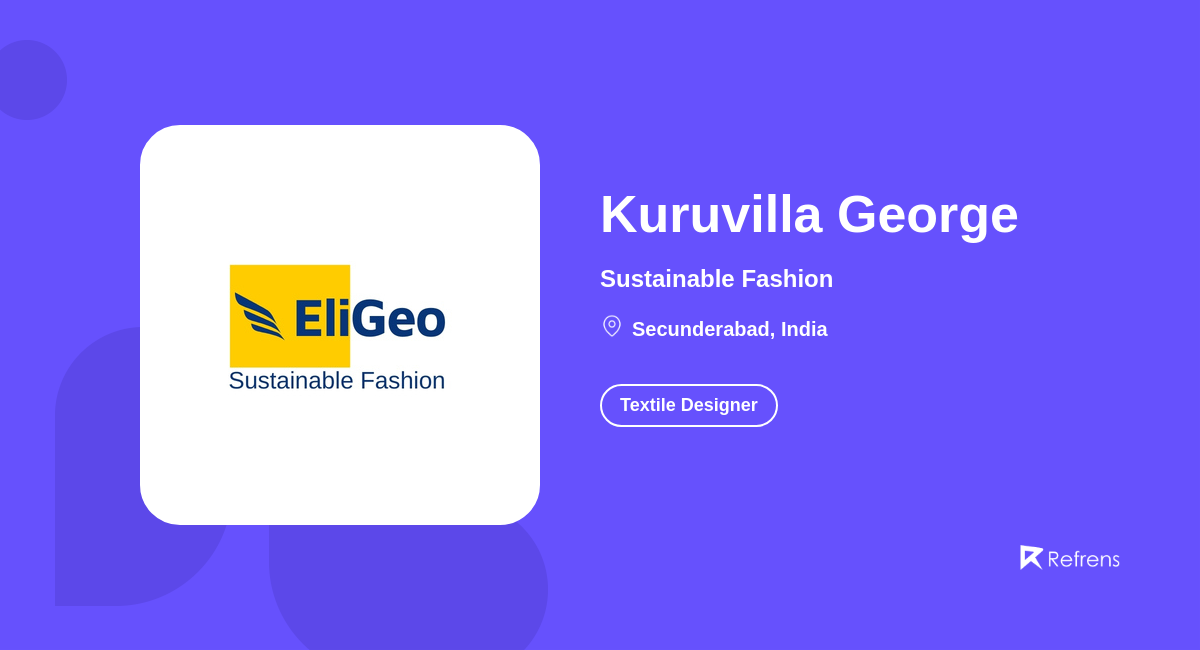 Kuruvilla George, Secunderabad -Refrens