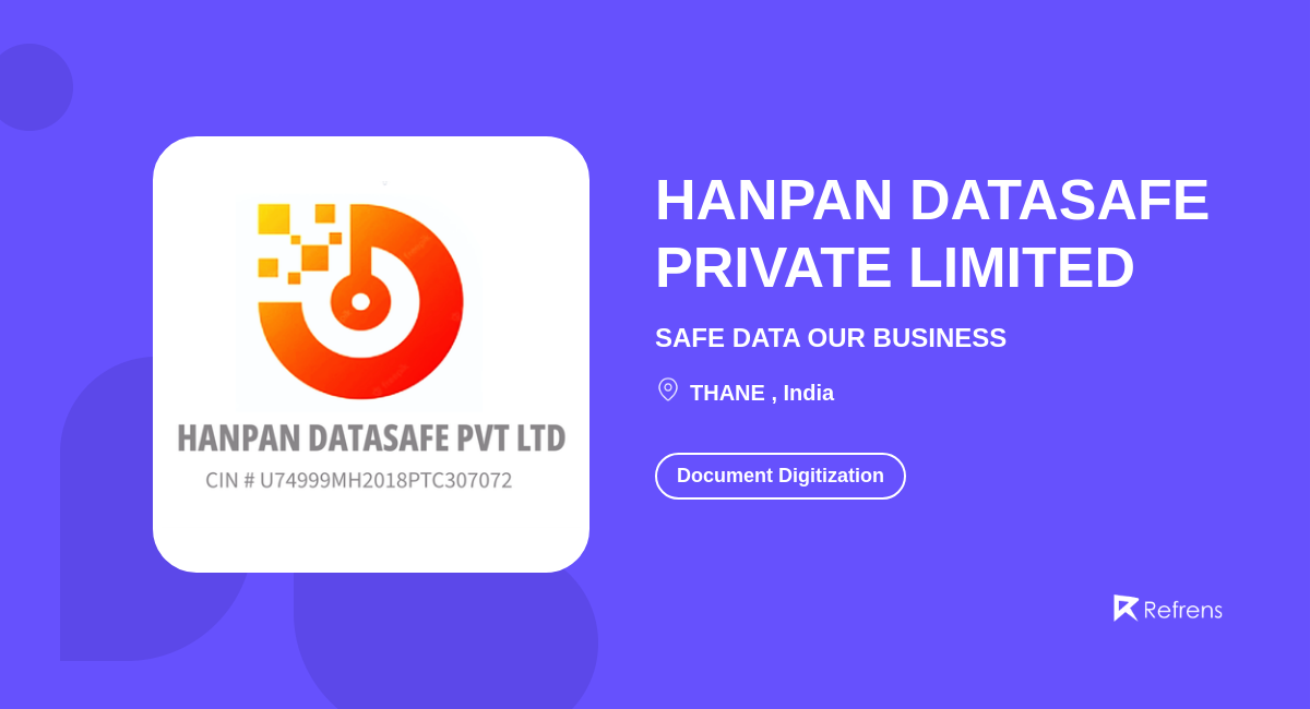 HANPAN DATASAFE PRIVATE LIMITED, THANE -Refrens