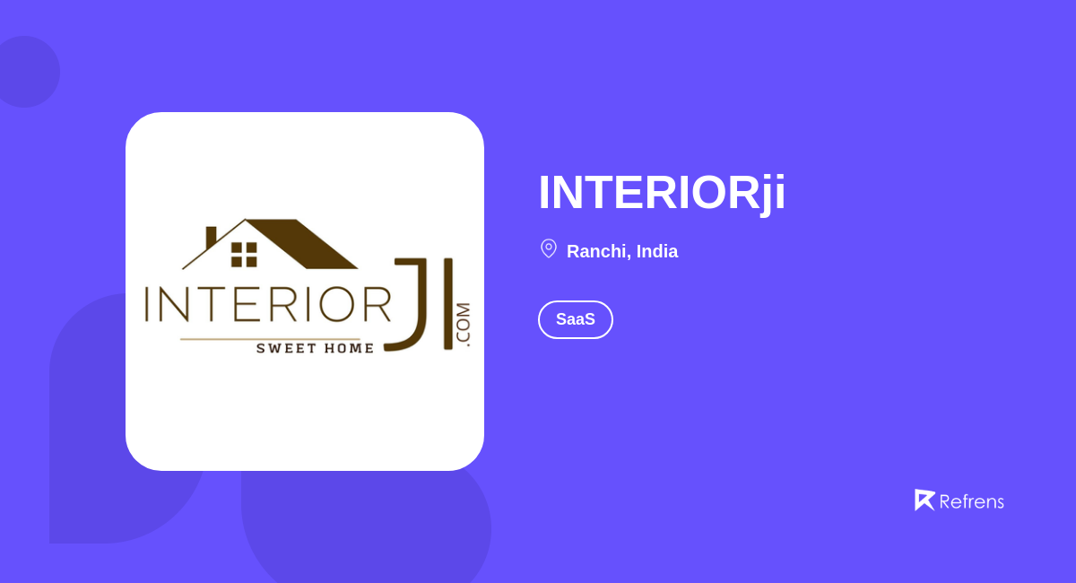 INTERIORji, Ranchi -Refrens