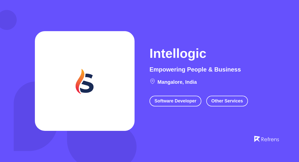 Intellogic, Mangalore -Refrens