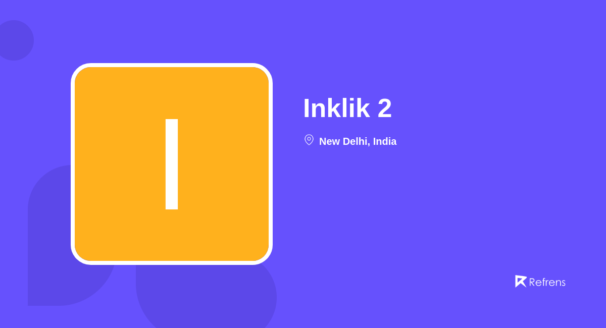 Inklik 2 New Delhi Refrens