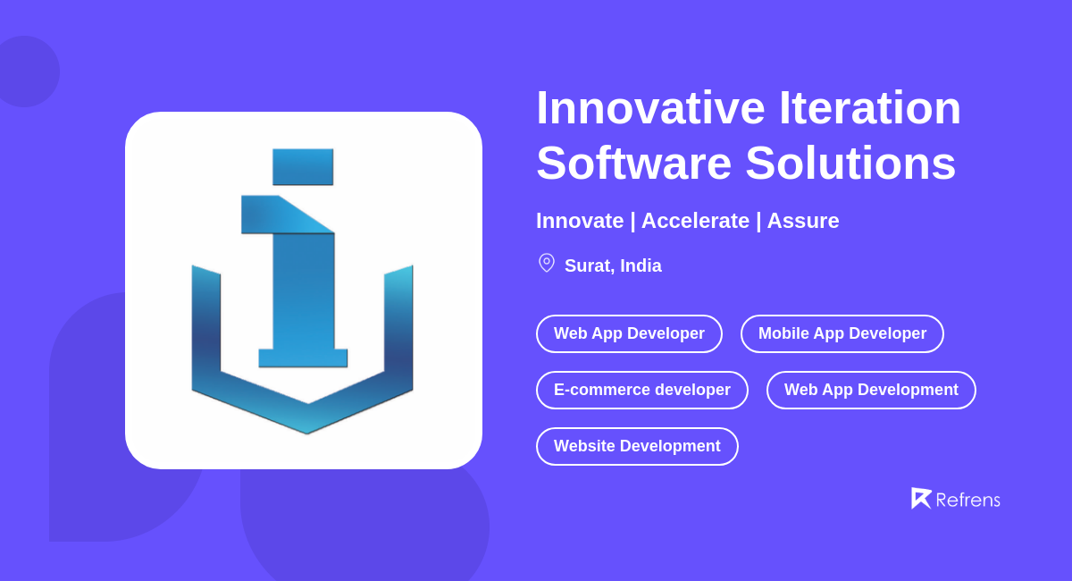 Innovative Iteration Software Solutions, Surat -Refrens