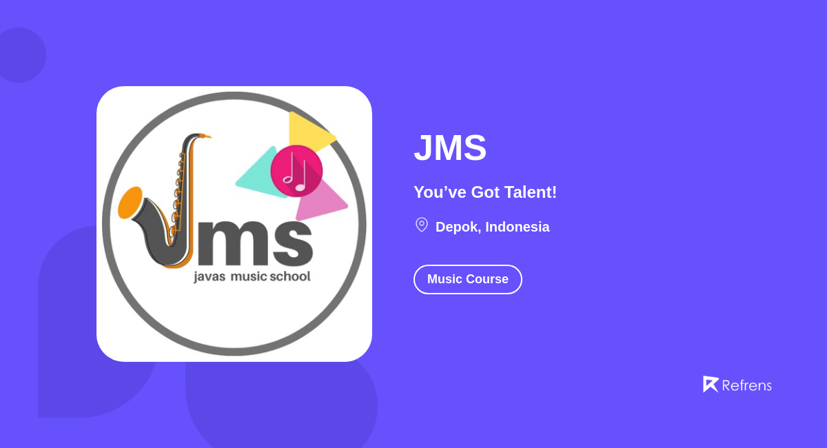 JMS, Depok -Refrens