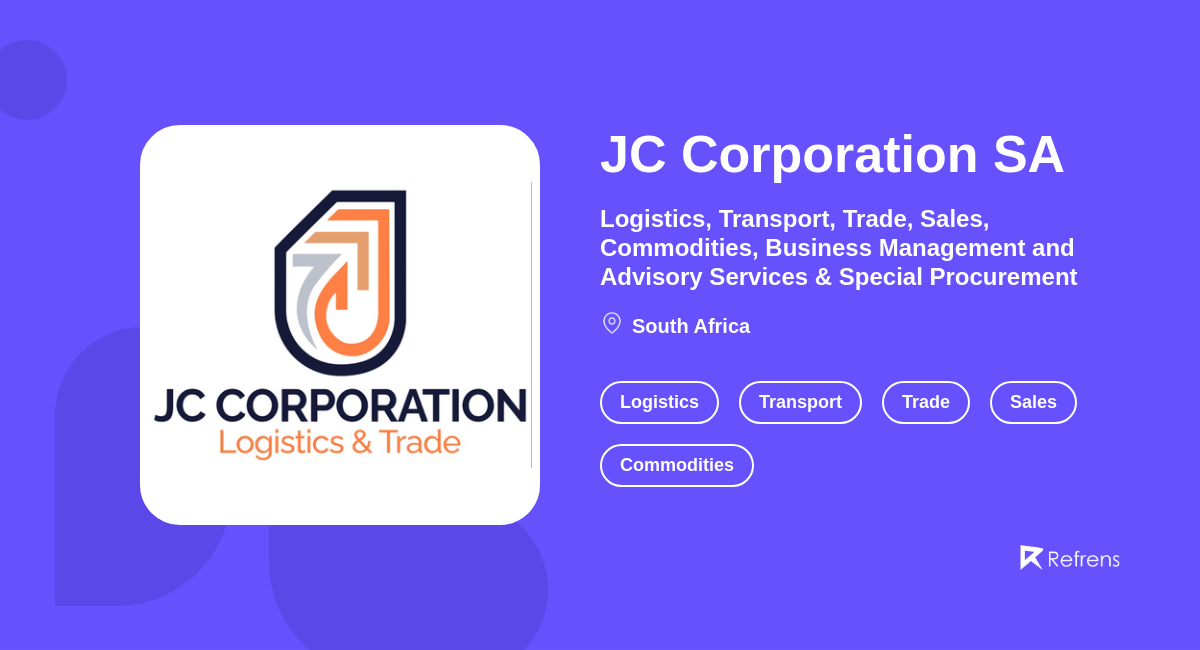 JC Corporation SA -Refrens