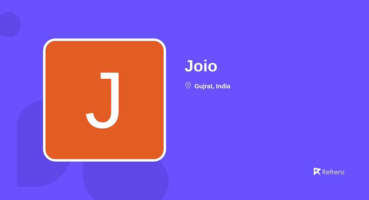 Joio, Gujrat -Refrens