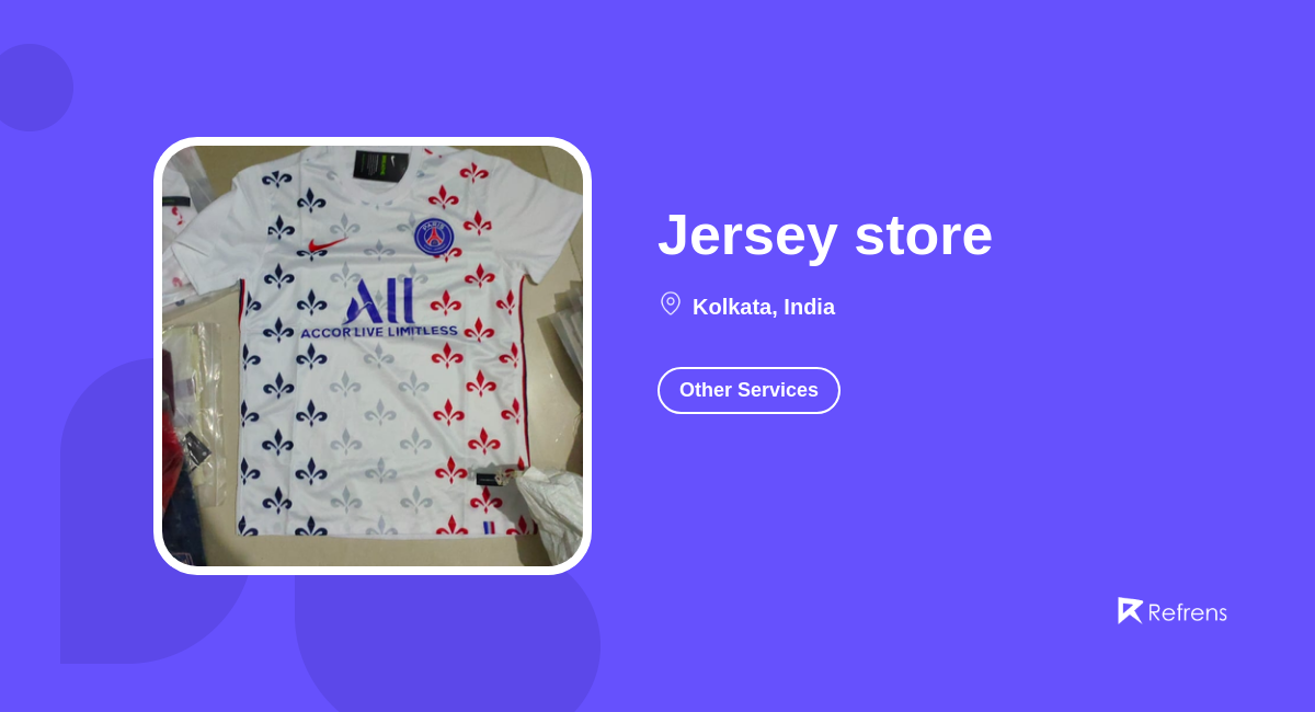 Jersey store | Other Services, Kolkata -Refrens