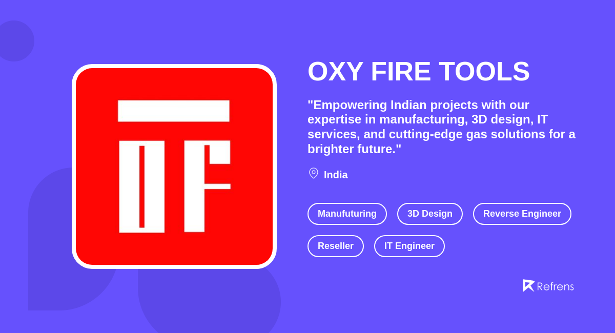 OXY FIRE TOOLS -Refrens