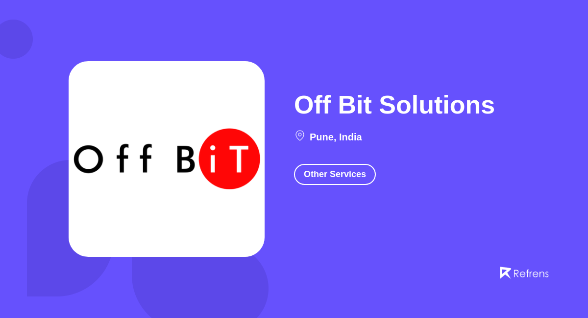 Off Bit Solutions | Other Services, Pune -Refrens