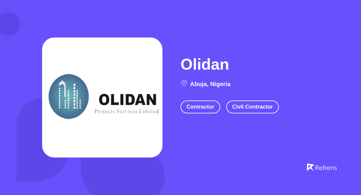 Olidan, Abuja -Refrens