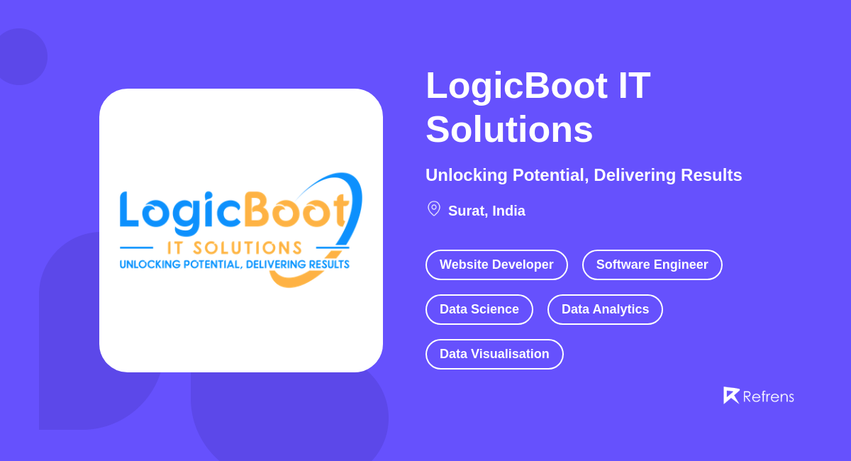 LogicBoot IT Solutions, Surat -Refrens