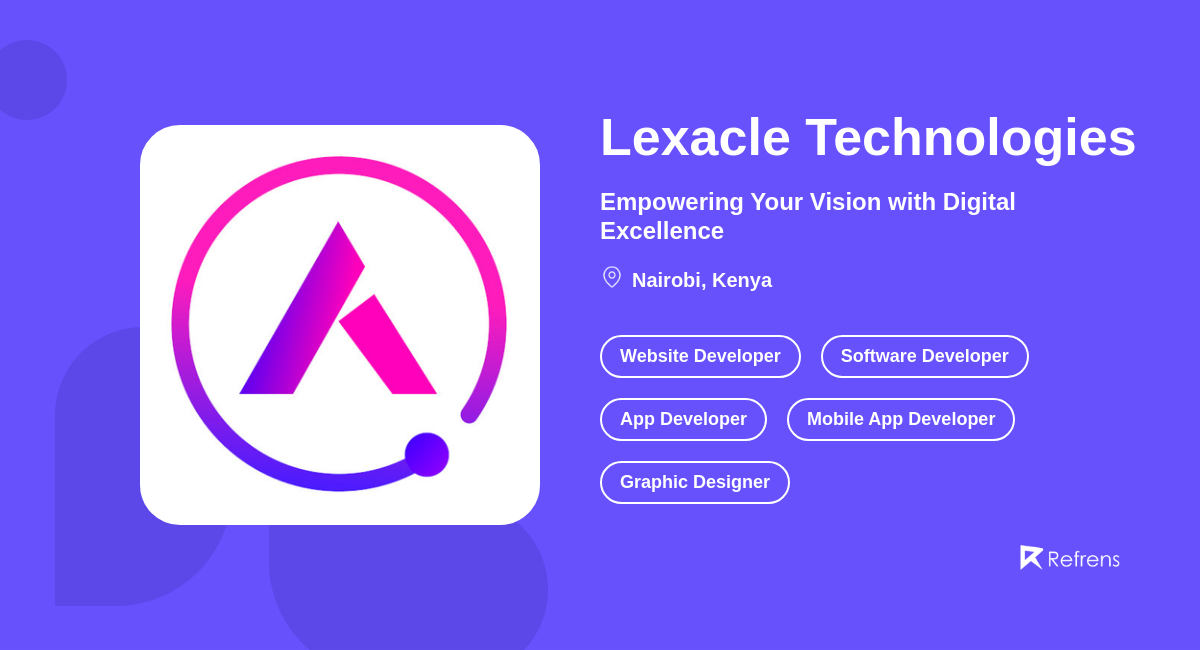 Lexacle Technologies, Nairobi -Refrens