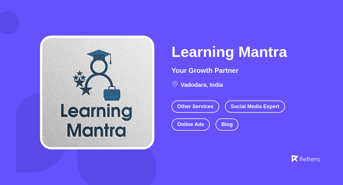 Learning Mantra | Other Services, Vadodara -Refrens
