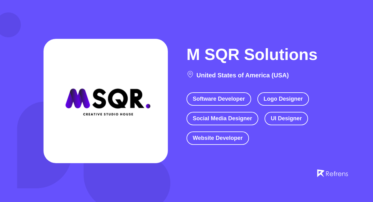 M SQR Solutions -Refrens