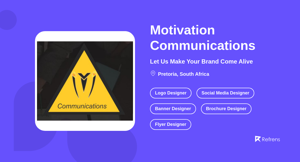 Motivation Communications, Pretoria -Refrens