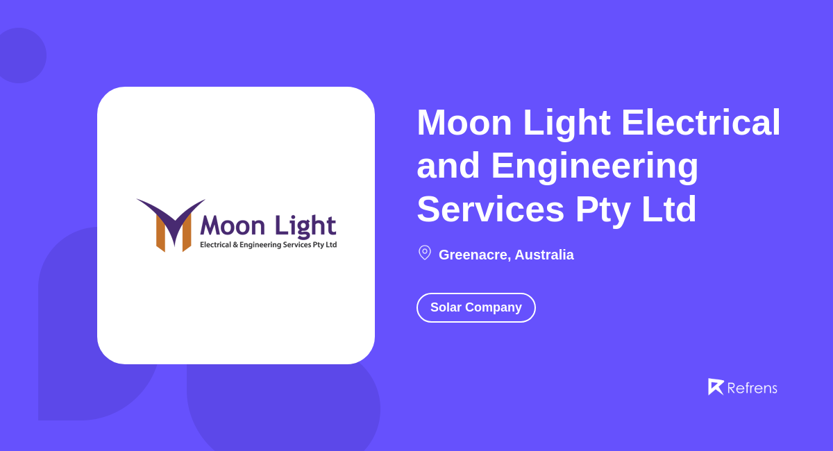 Moon Light Electrical and Engineering Services Pty Ltd | Solar Company ...