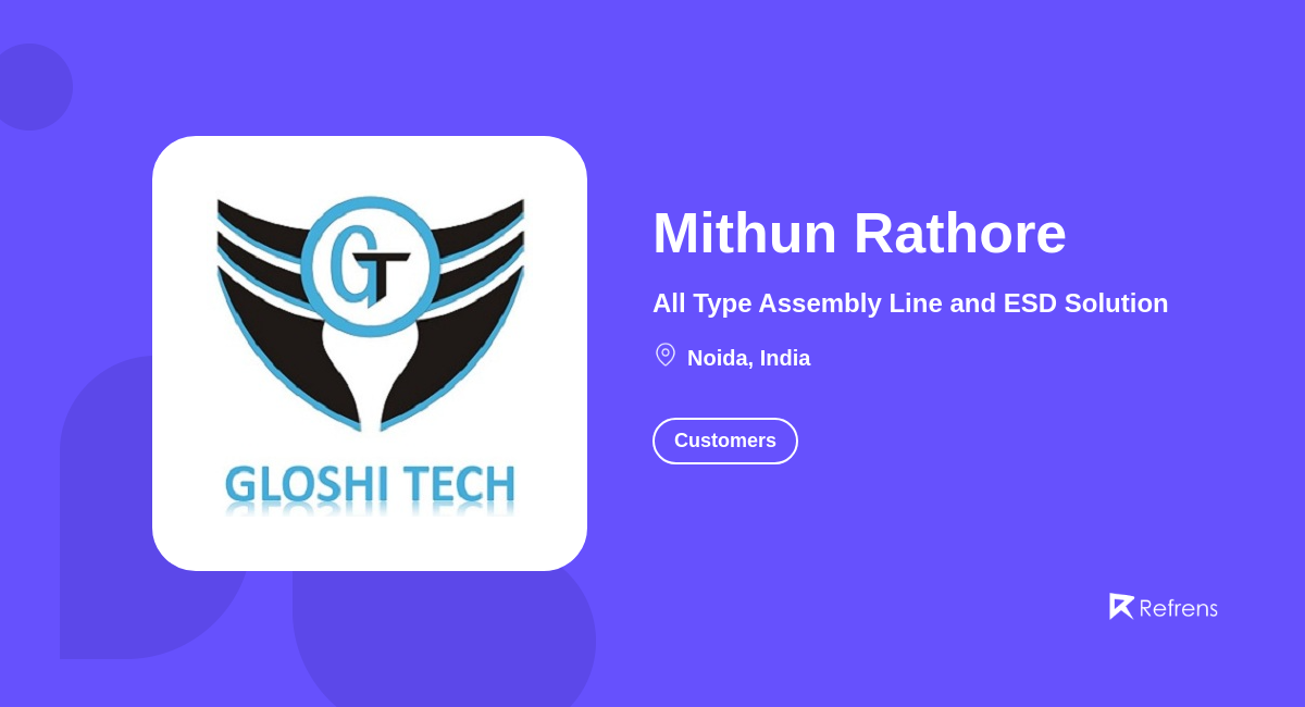 Mithun Rathore, Noida -Refrens