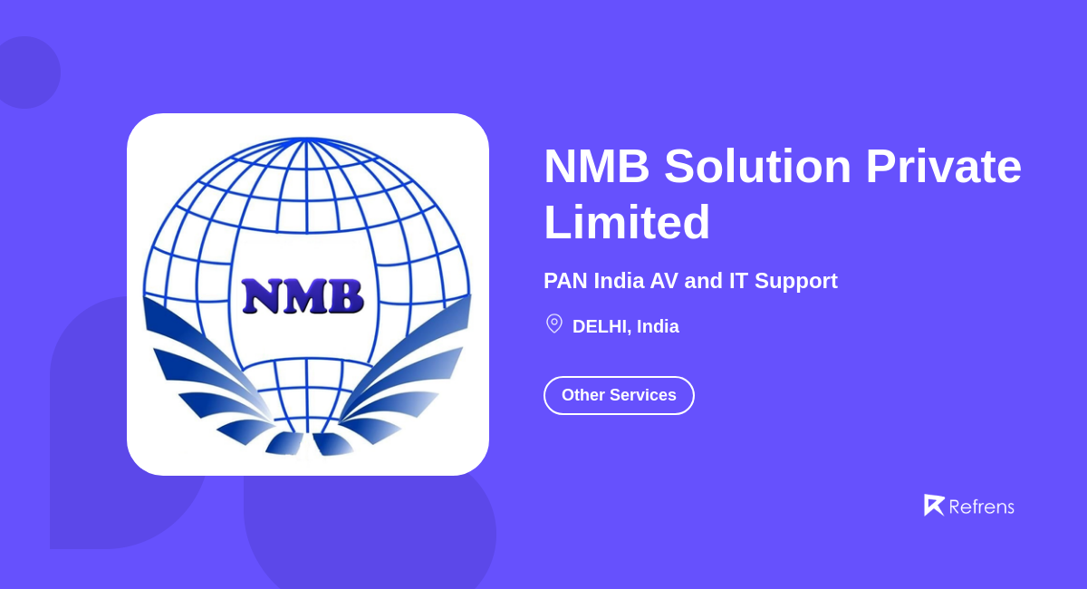 NMB Solution Private Limited | Other Services, DELHI -Refrens