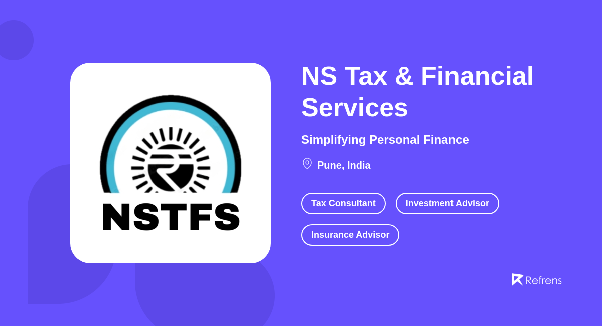 NS Tax & Financial Services, Pune -Refrens