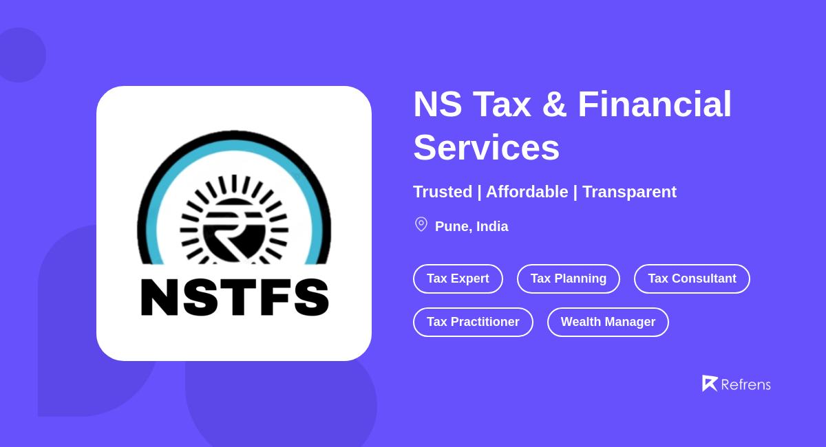 NS Tax & Financial Services, Pune -Refrens