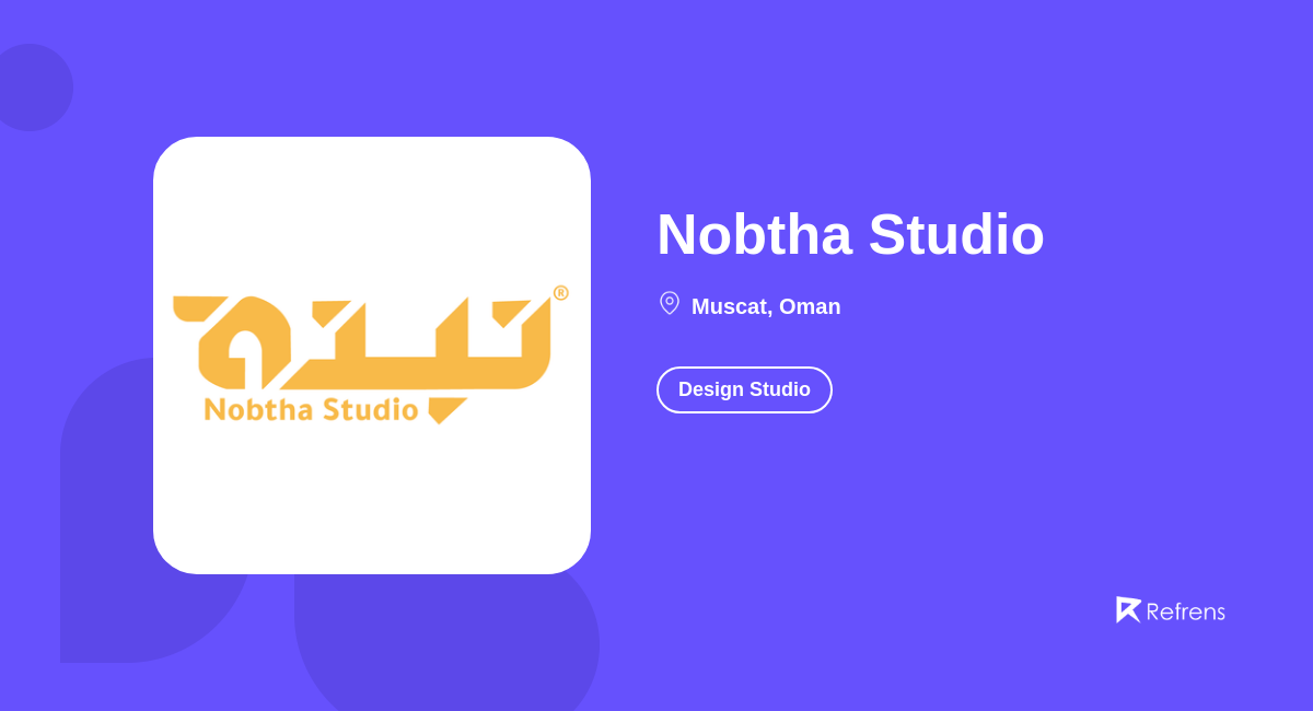 Nobtha Studio | Design Studio, Muscat -Refrens