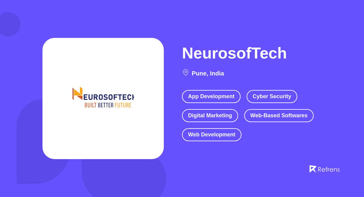NeurosofTech | Digital Marketing, Pune -Refrens