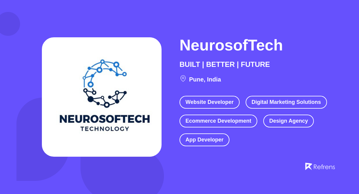 NeurosofTech, Pune -Refrens