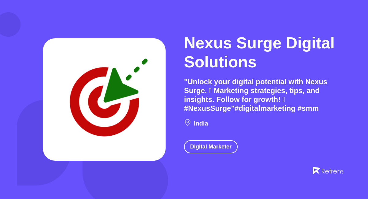 Nexus Surge Digital Solutions -Refrens