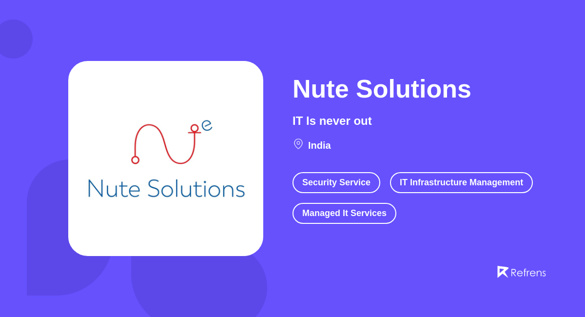 Nute Solutions -Refrens