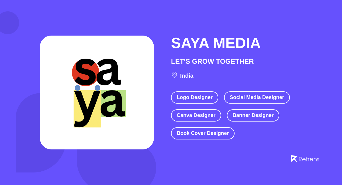 SAYA MEDIA -Refrens