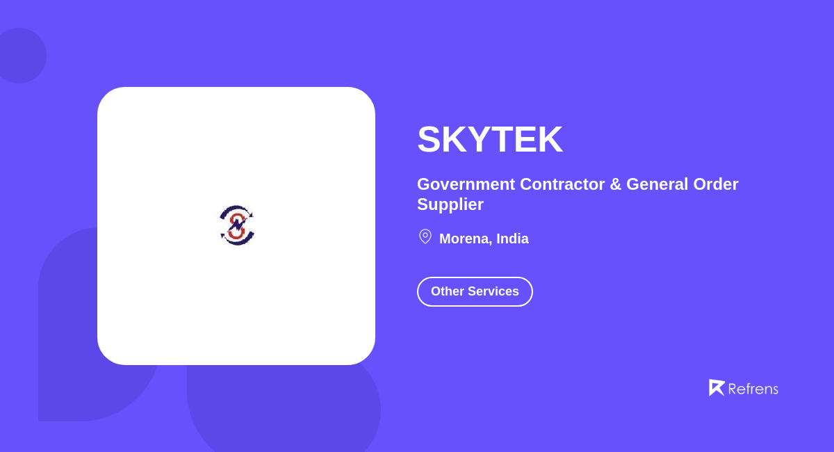 SKYTEK | Other Services, Morena -Refrens