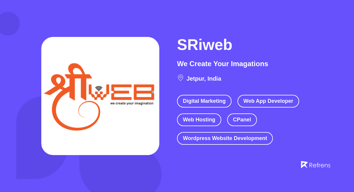 SRiweb, Jetpur -Refrens