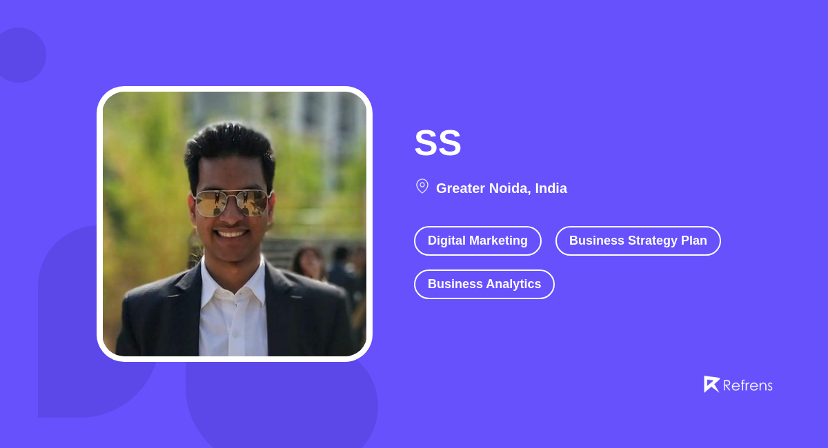 SS | Digital Marketing, Greater Noida -Refrens