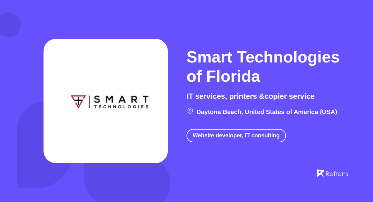 Smart Technologies of Florida | Website developer, IT consulting ...