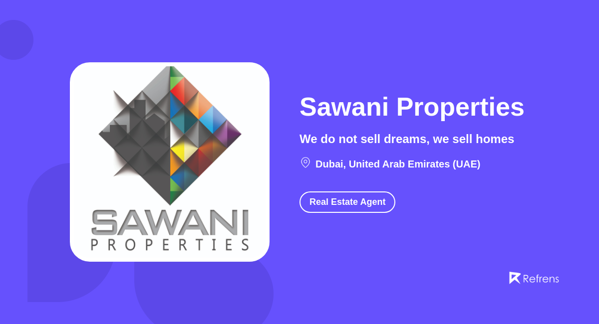 Sawani Properties, Dubai -Refrens