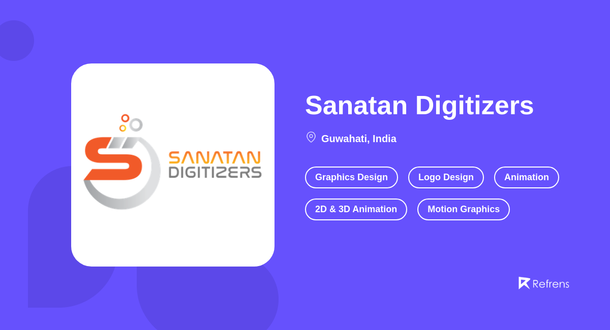 Sanatan Digitizers | Logo Design, Guwahati -Refrens