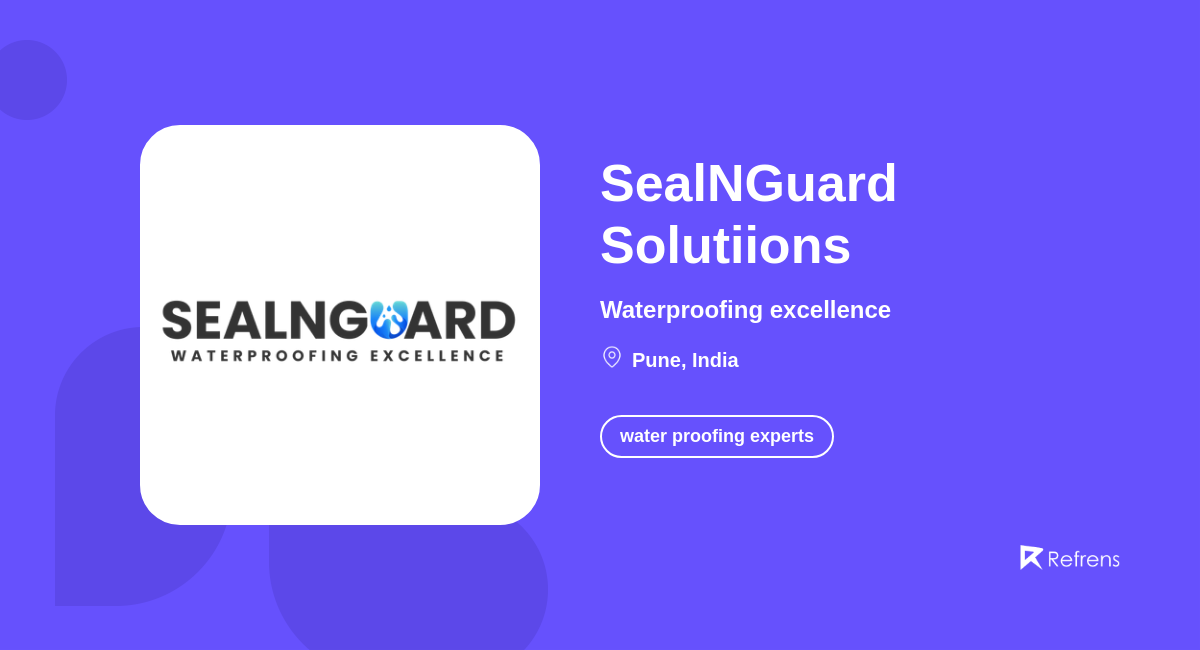 SealNGuard Solutiions, Pune -Refrens