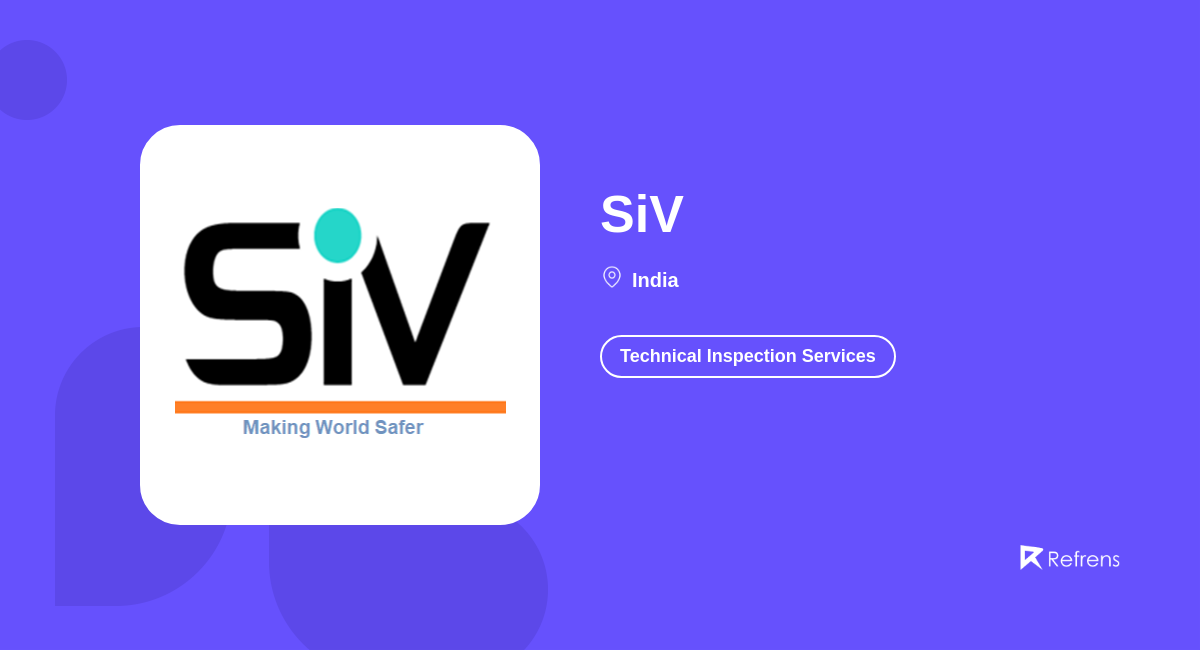 SiV | Technical Inspection Services -Refrens