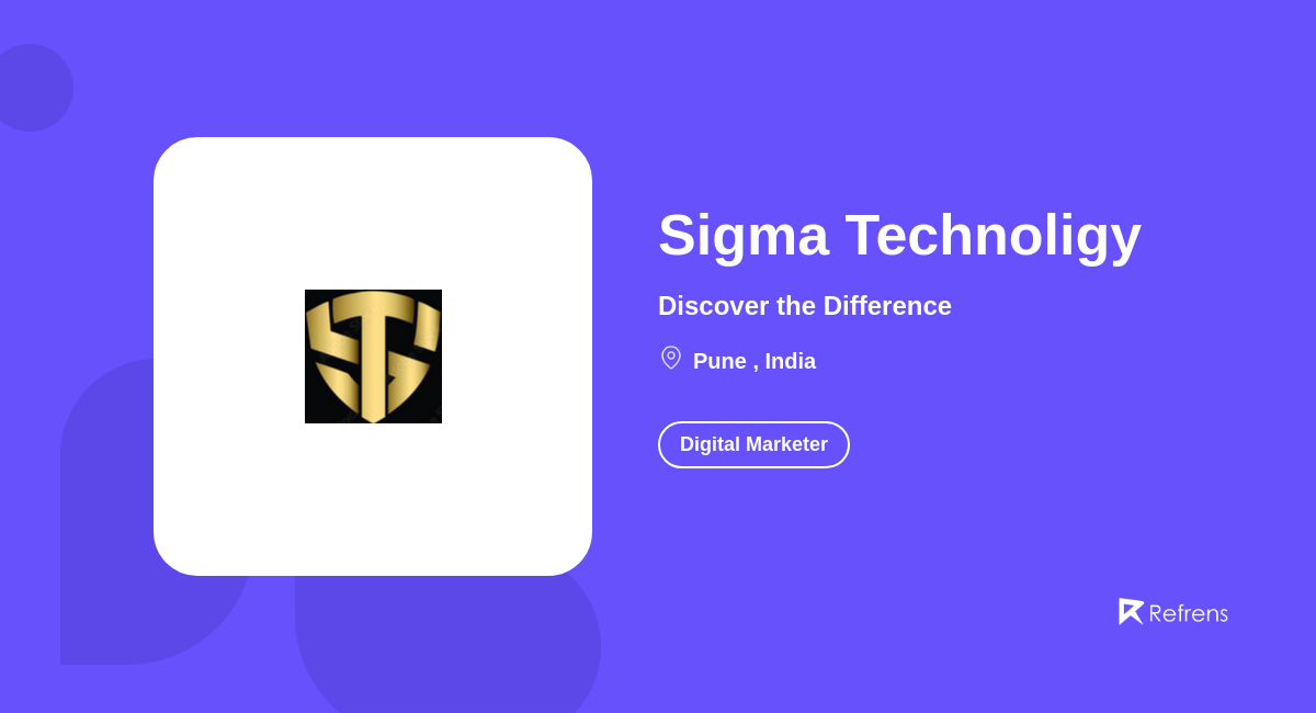 Sigma Technoligy, Pune -Refrens