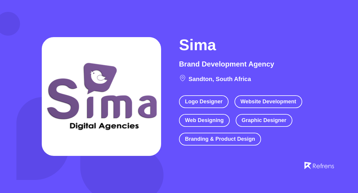 Sima, Sandton -Refrens