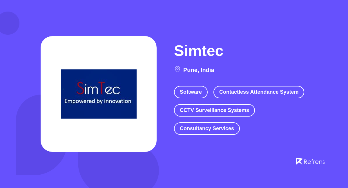 Simtec | Software, Pune -Refrens