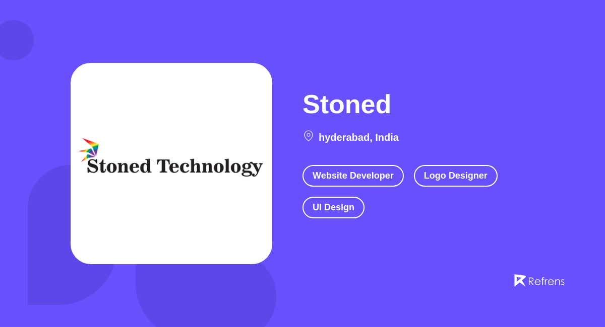 Stoned, hyderabad -Refrens