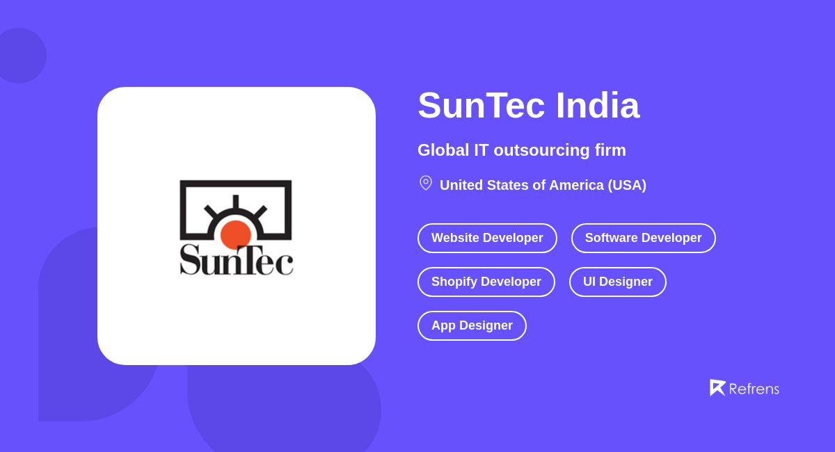 SunTec India -Refrens