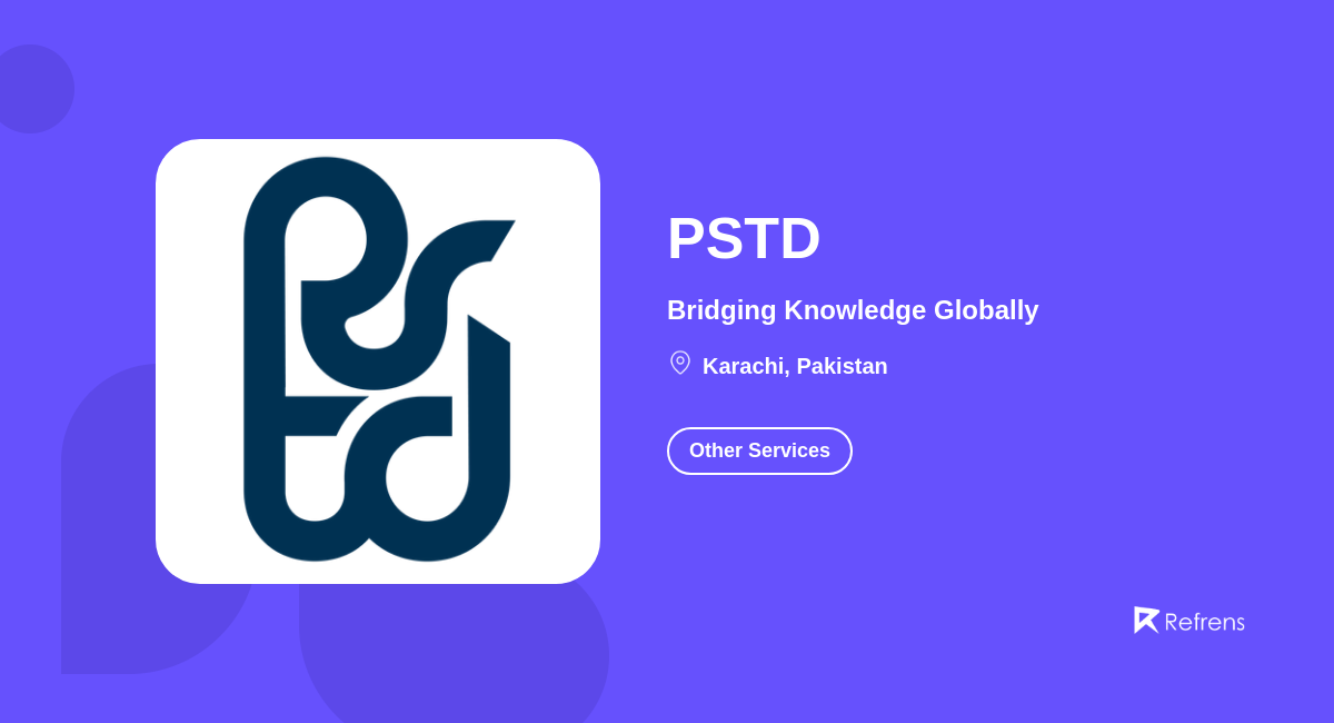 PSTD, Karachi -Refrens