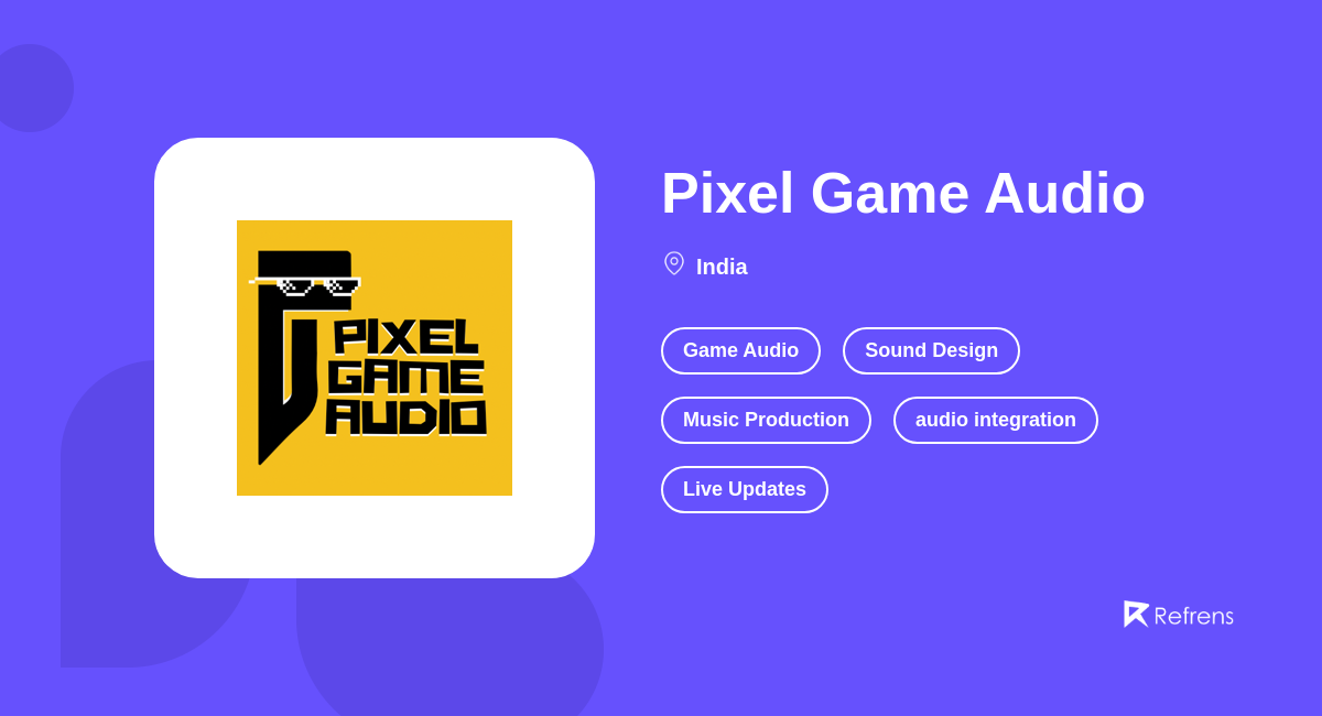 Pixel Game Audio -Refrens