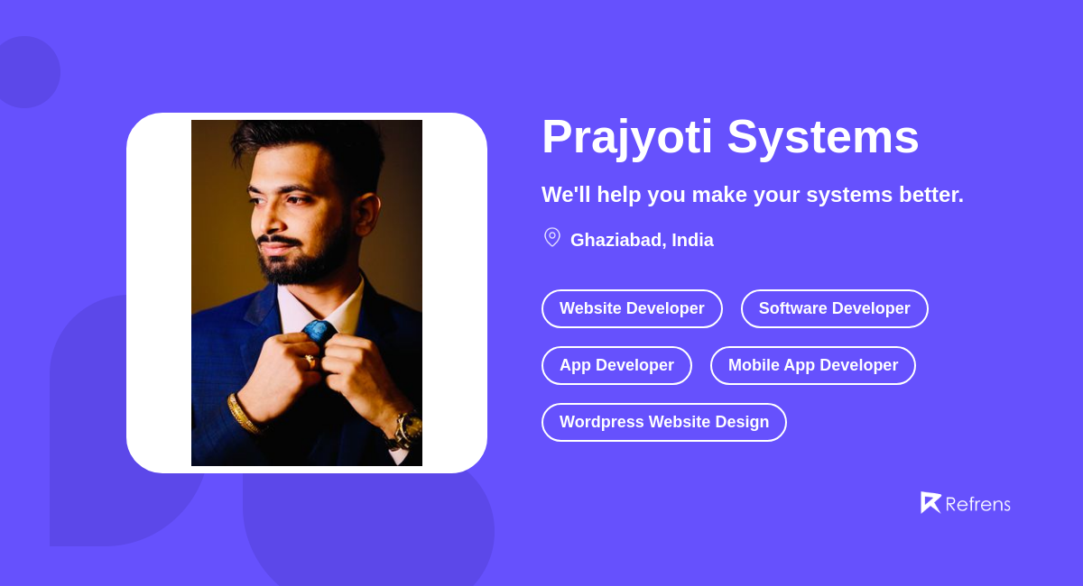 Prajyoti Systems | Website Developer, Ghaziabad -Refrens