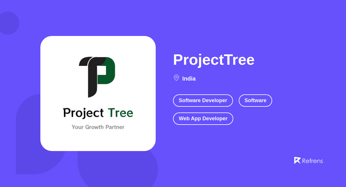 ProjectTree -Refrens